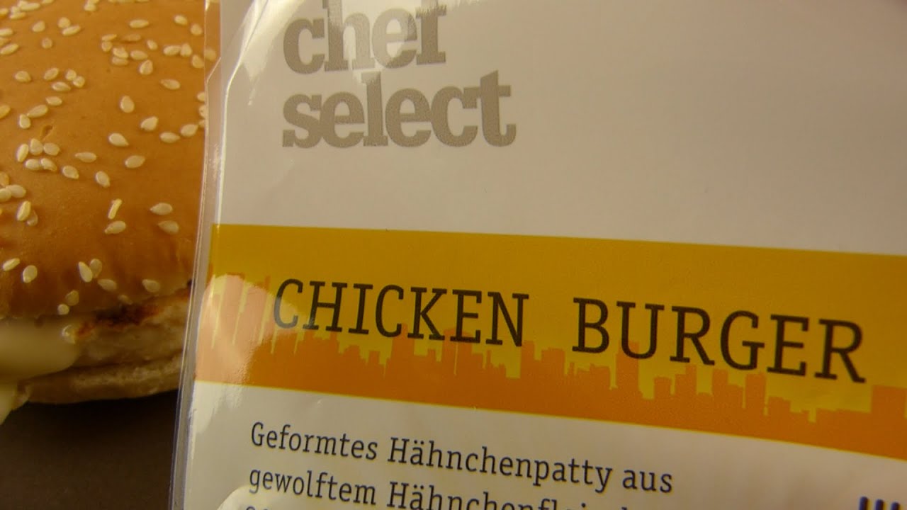 Chef Select - Chicken Burger - YouTube