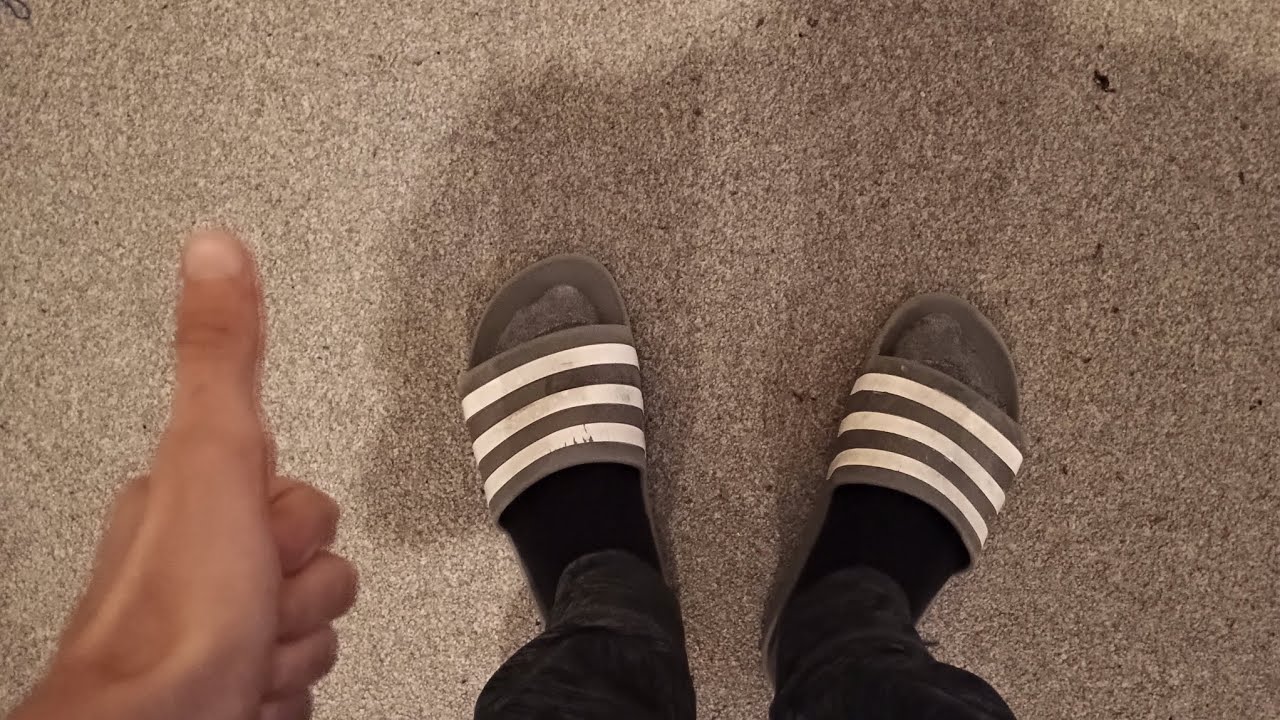 How to wear slippers: both foot tutorial - YouTube