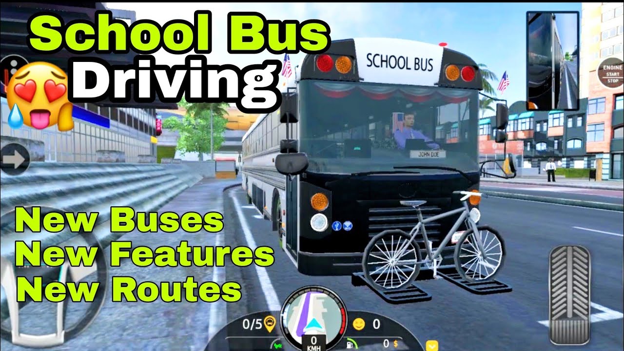 Bus Simulator 2023 New Update - New Jambo School Bus Driving - Android ...