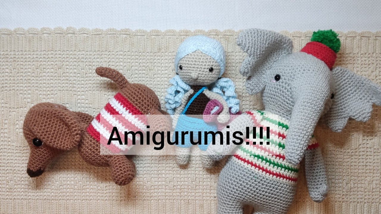 Hoy va de Amigurumis a crochet, Borisla/🧶 - YouTube