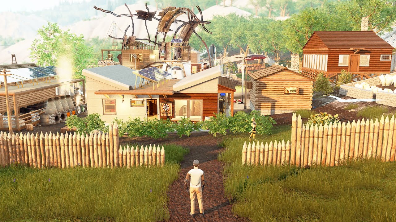 NEW - 3D Rimworld Colony & Military Base Building Game with DRONES ...