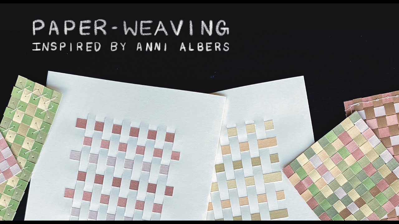 November Vlog | Paper Weaving - YouTube