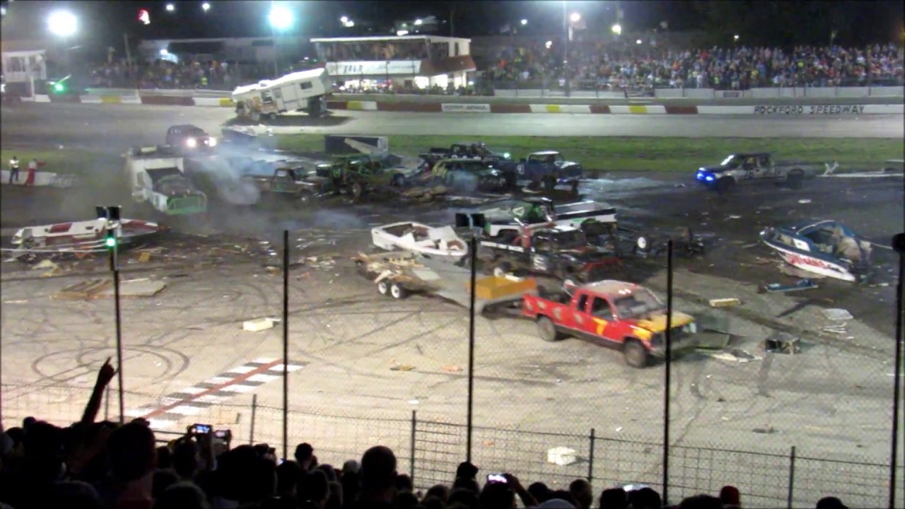 2018 kar korner world famous figure 8 trailer race rockford speedway ...