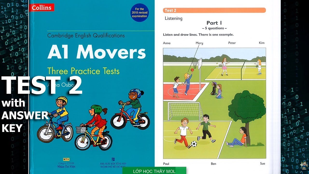 Movers COLLINS Three Practice Tests - Listening Test 2 | Lớp Học Thầy ...