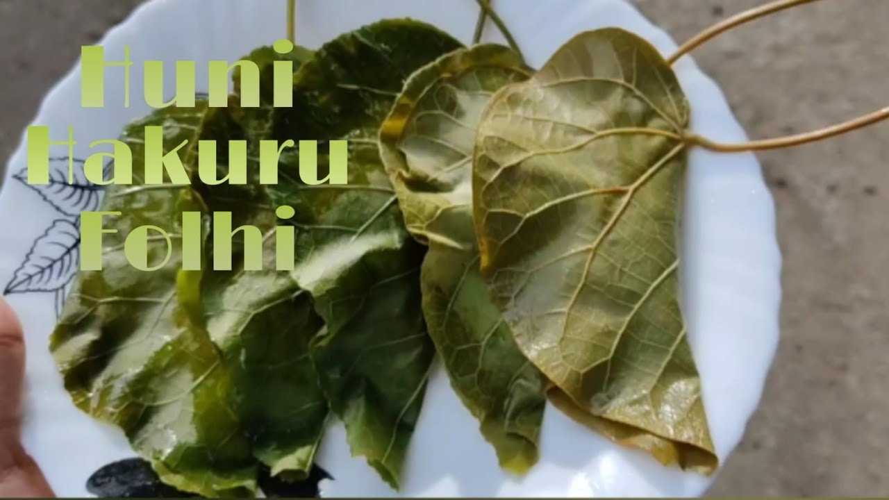 Huni Hakuru Folhi | Maldivian Traditional Snack | Manha Maldives ...