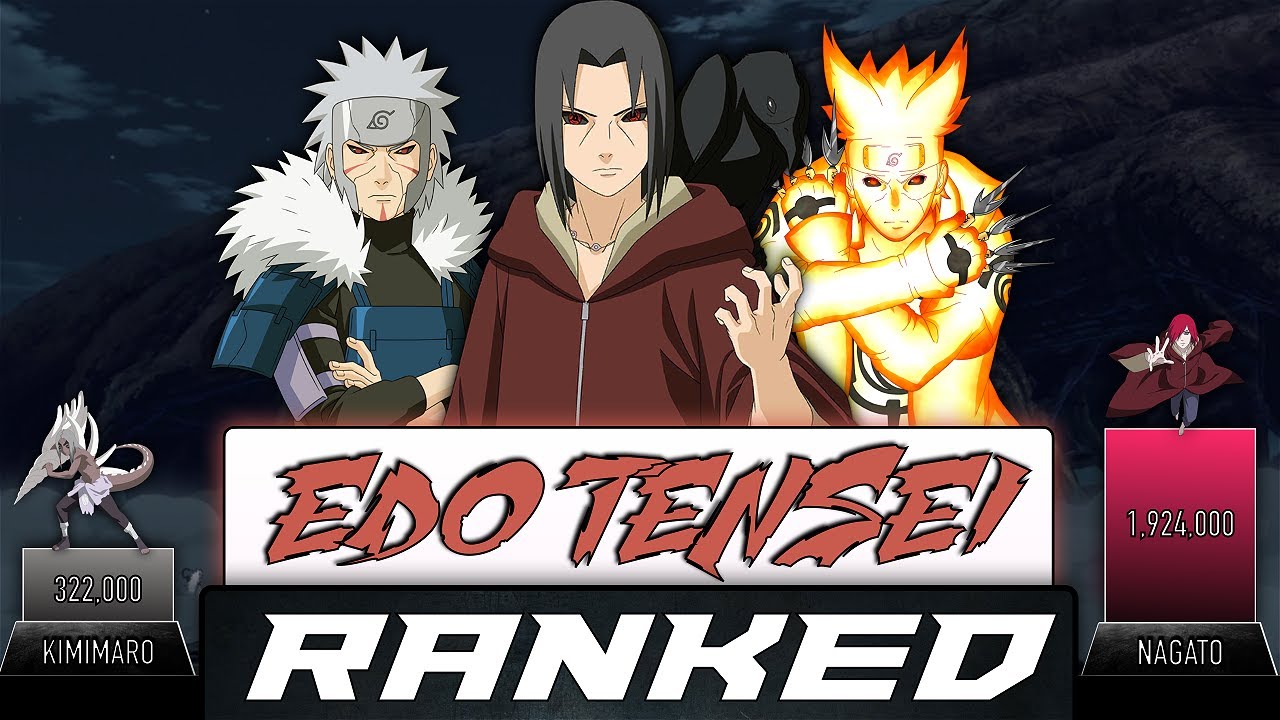 EDO TENSEI RANKED POWER LEVELS - AnimeScale - YouTube