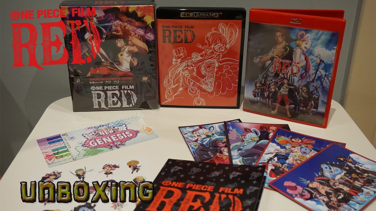ONE PIECE FILM: RED - EDICION COLECCIONISTA (4K + BLURAY) | SELECTA ...