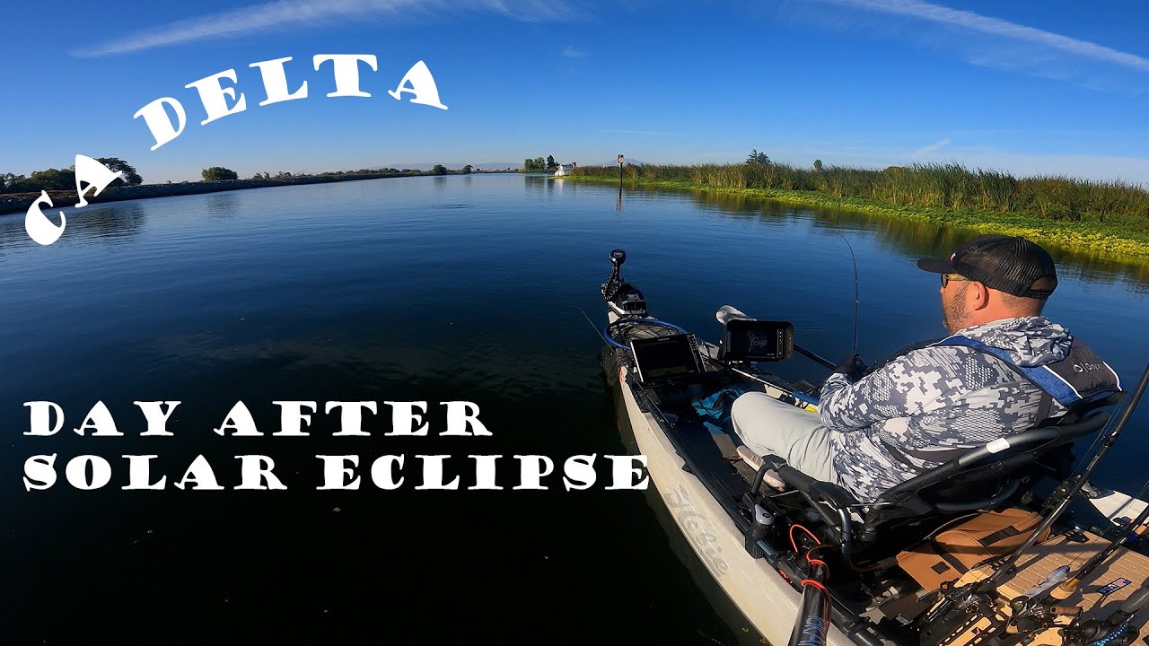 CA DELTA FALL BASS FISHING DAY AFTER SOLAR ECLIPSE - YouTube