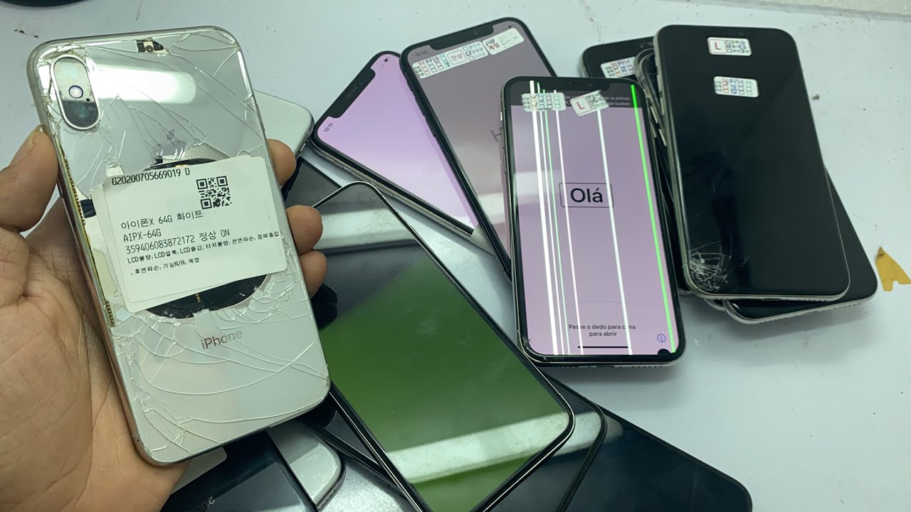 iPhone X Destroyed Phone - Restoration video - Next time iPhone10 ...
