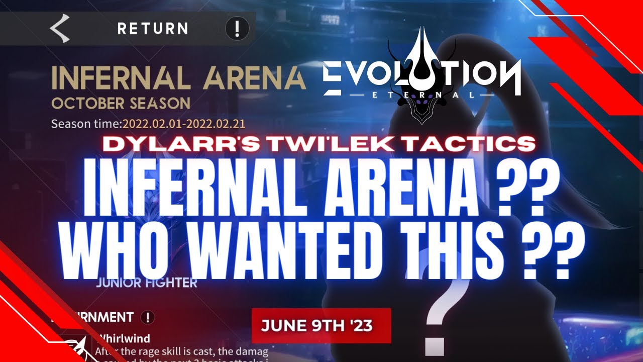 Infernal Arena - Who Wanted This ??? | Eternal Evolution - YouTube