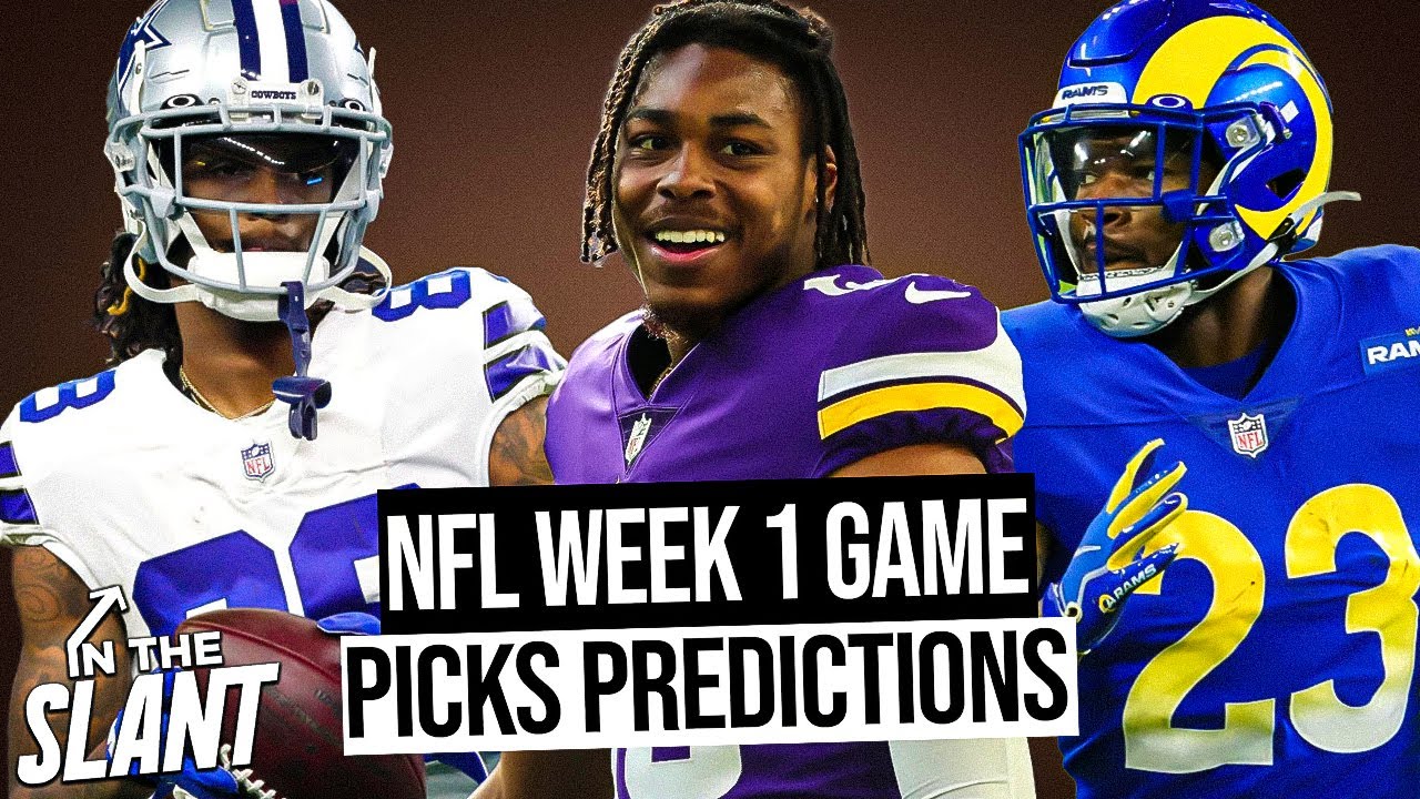 NFL Week 1 Game Picks Predictions! | In The Slant - YouTube