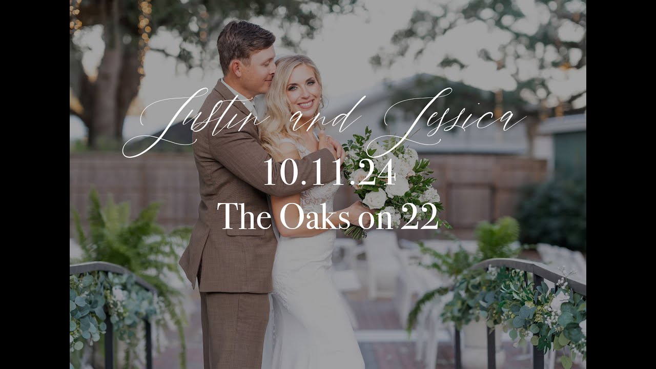 Justin and Jessica Crowell Wedding Day at The Oaks in Ponchatoula, LA ...