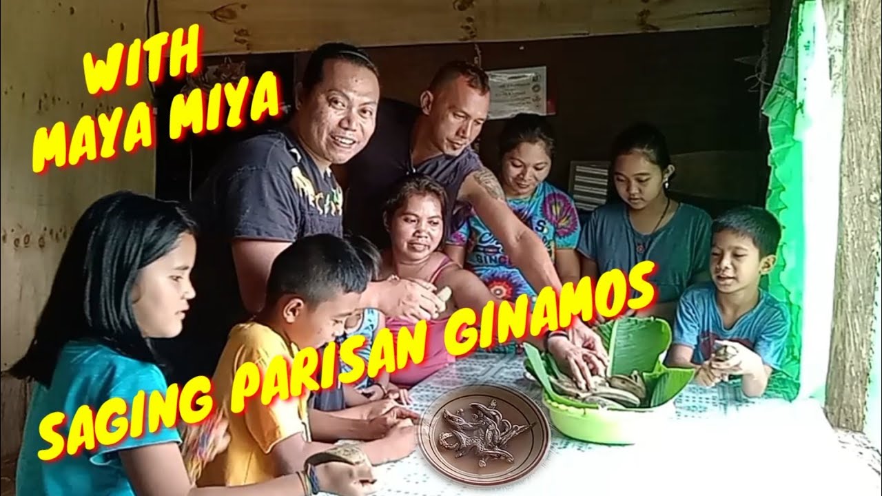 NAGLUTO KAMI NG SAGING PARA SNACKS WITH GINAMOS KASAMA SI MAYA MIYA SA ...