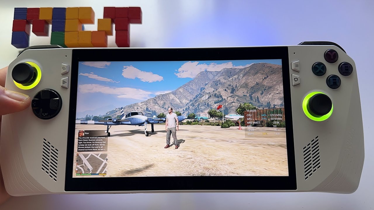 Grand Theft Auto 5 | Asus Rog ALLY gameplay: High graphics, No FSR ...