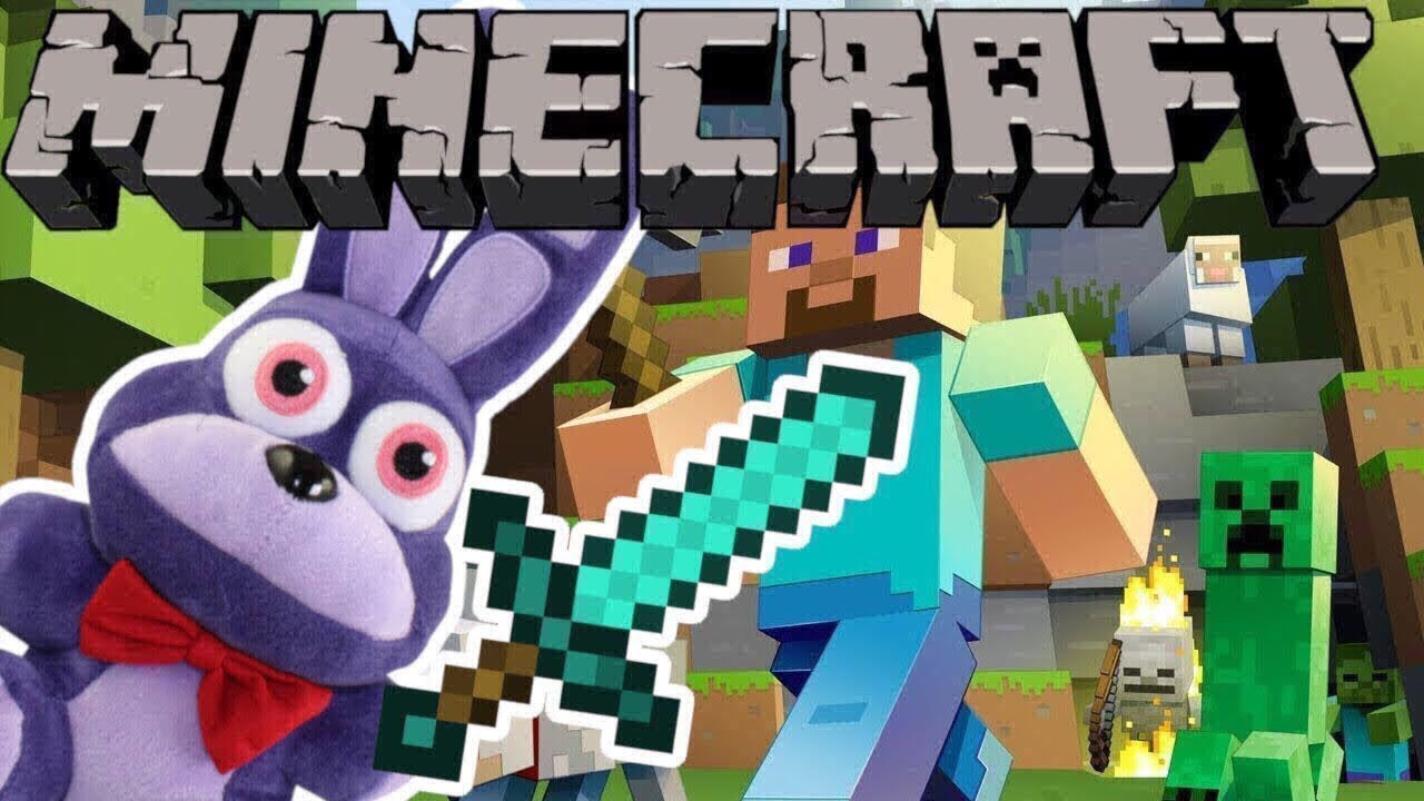 Bonnie Plays Minecraft - YouTube