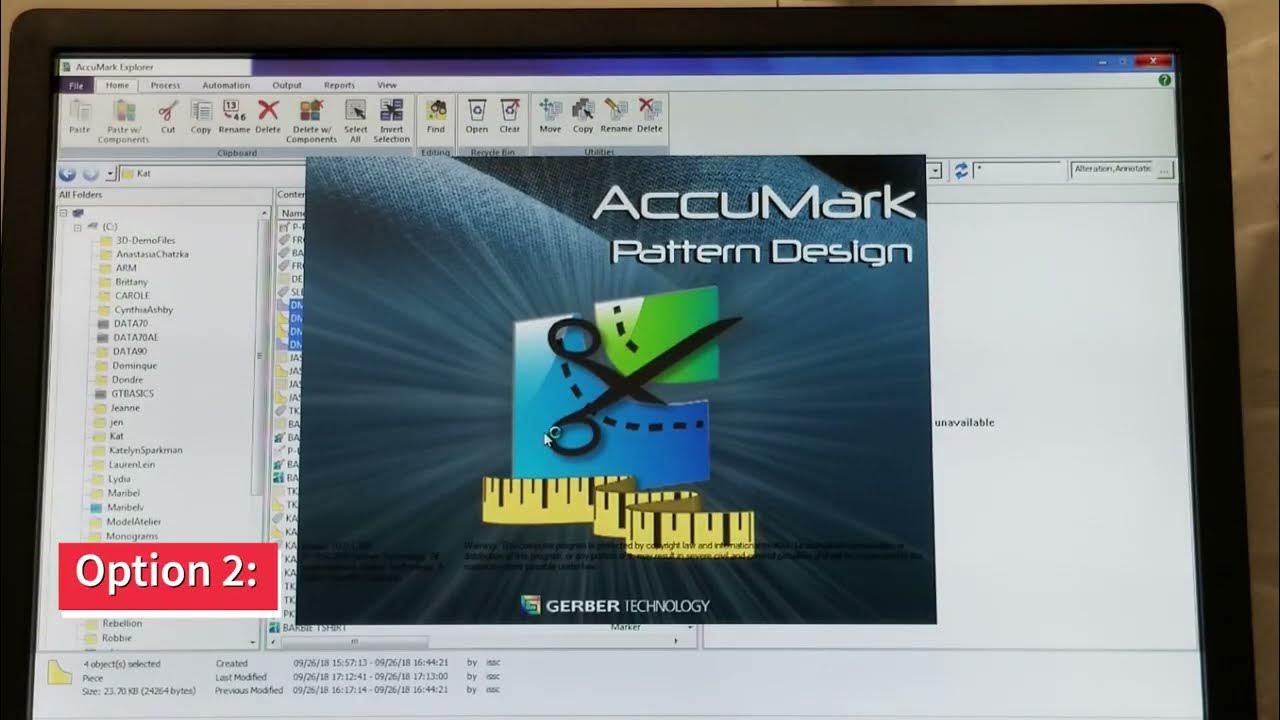 Gerber AccuMark 101: Making a Model - YouTube