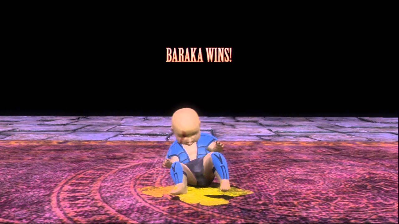 Mortal Kombat 9 Babality MK3 Costume Sub-Zero - YouTube