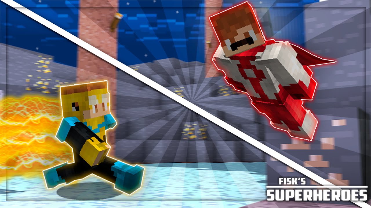 Invencível e Omni Man no Minecraft! | Fisk Superhero Mod - YouTube