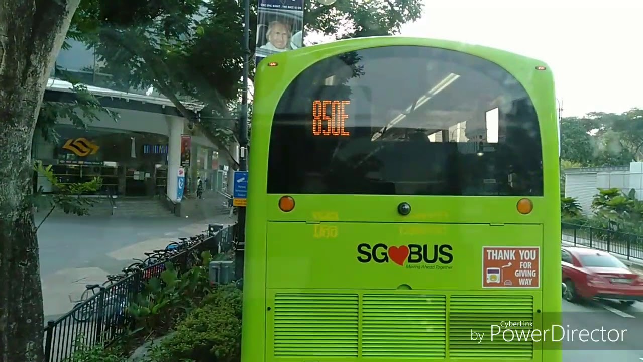 SBS Transit City Direct Bus Service 660 Hyperlapse (AM Peak) - YouTube