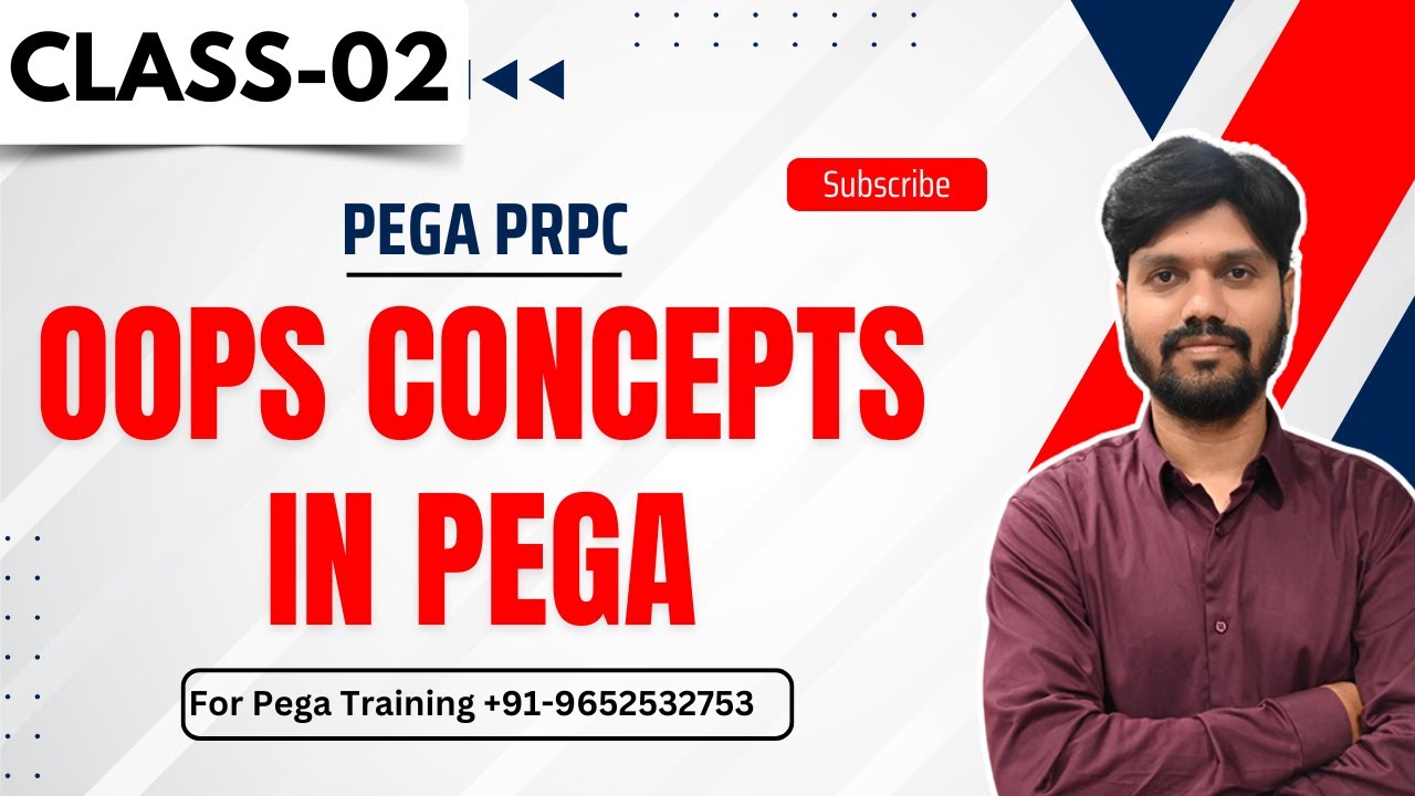 Pega Reguler Class 02 | Object - Oriented Programming System | Pega OOPS Concepts with Examples ...