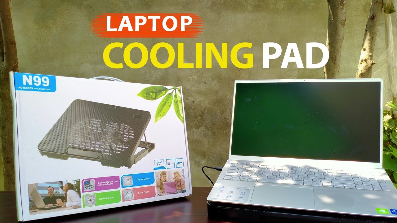 Laptop Cooling Pad N99 Unboxing | Dual Fan Cooling Stand | Ashfaq Ahmed - YouTube