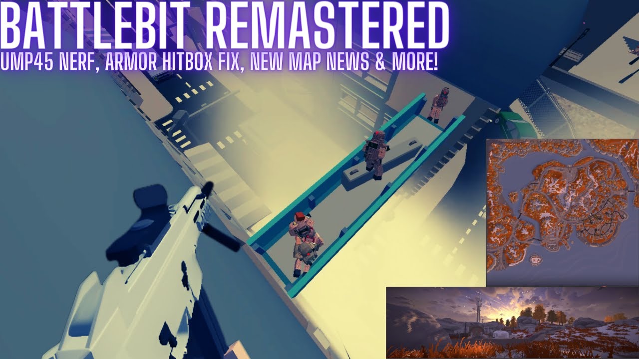 BattleBit Remastered UPDATE: UMP45 Nerf, New Map News, Armor Hitbox ...