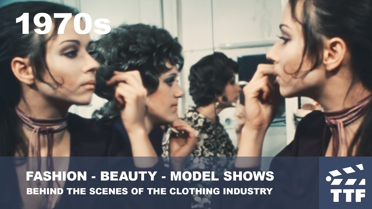 1970s FASHION - BEAUTY - MODEL SHOWS - Behind the Scenes of a Mega ...
