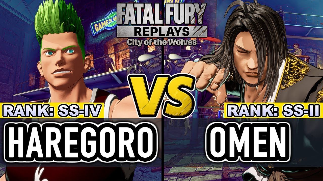 FF COTW HAREGORO (Dong Hwan) vs OMEN (Gato) Fatal Fury CotW High Level ...