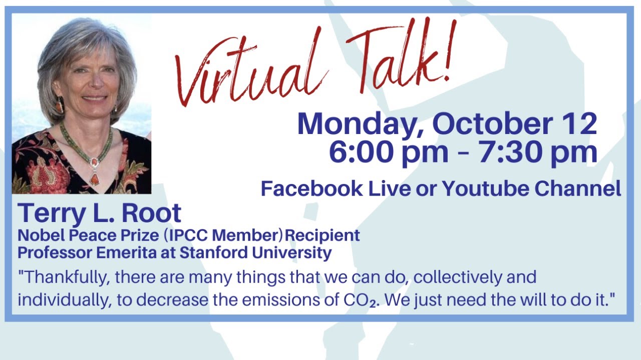 Terry Root - Climate Change: Changing … Well … Everything - YouTube