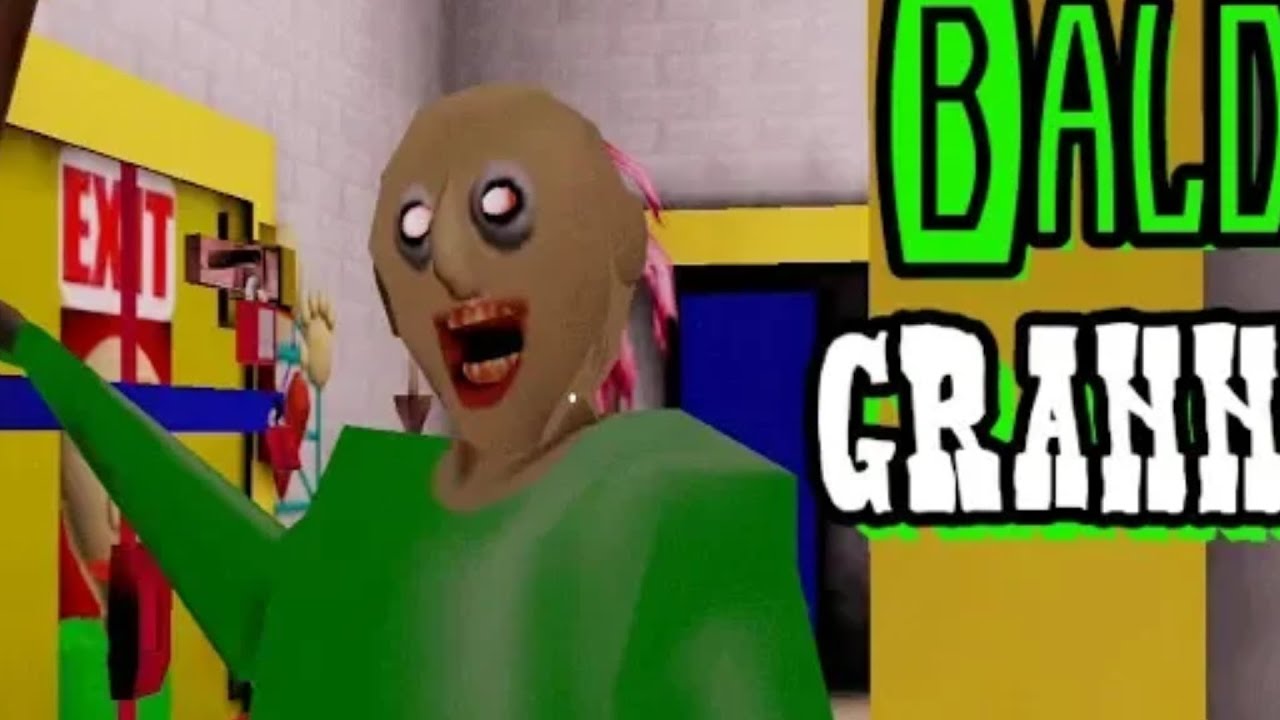 Baldi granny Full Gameplay - YouTube