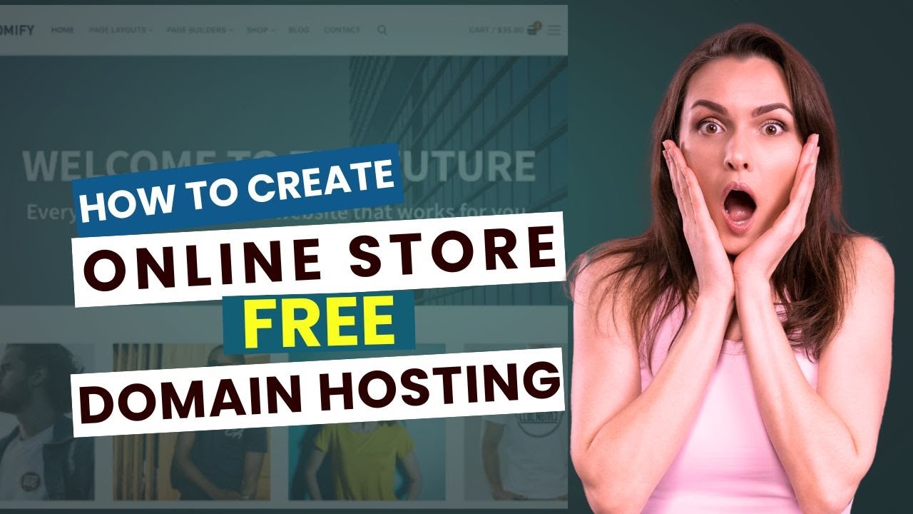 How to create Free Online Store on Odoo with Domain Hosting - YouTube