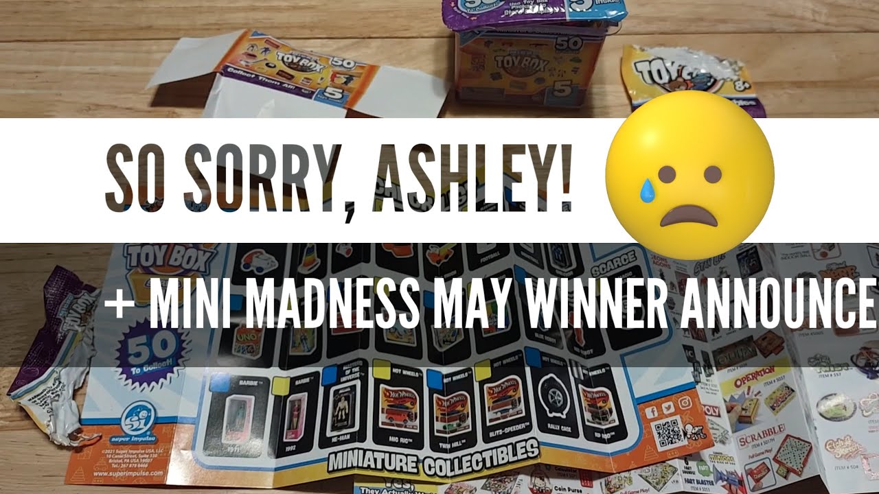 I'M SO SORRY ASHLEY + MAY'S MINI MADNESS WINNER 🤗🐝 @queenbeesbabiesnstuff312 @tinaenglish1223 ...