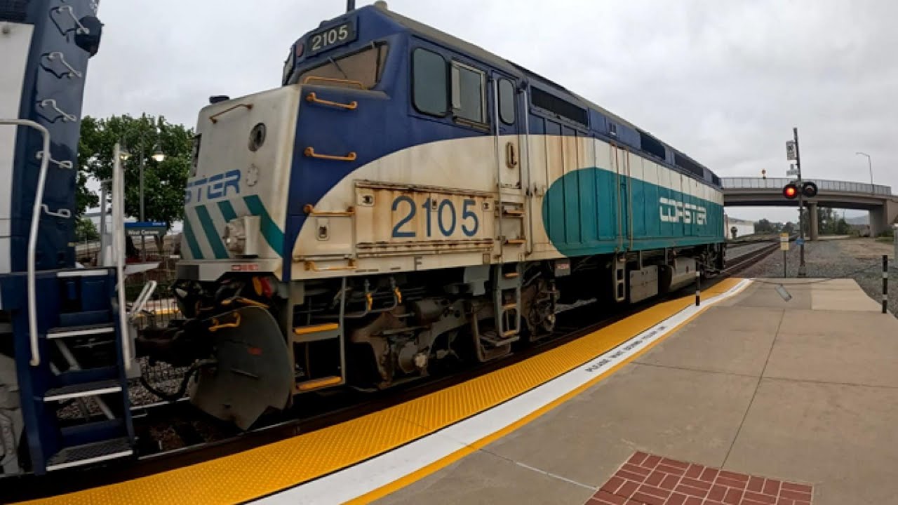 5/3/2025 - The move of Coaster 2105 and ATSF 5704 to the SCRM + Union ...