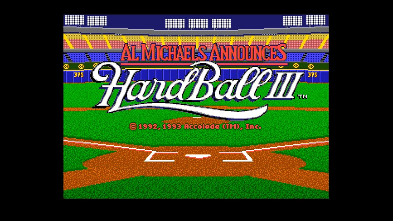 HardBall III - Sega Genesis - 1993 [Eye Catch] (Unlicensed) - YouTube