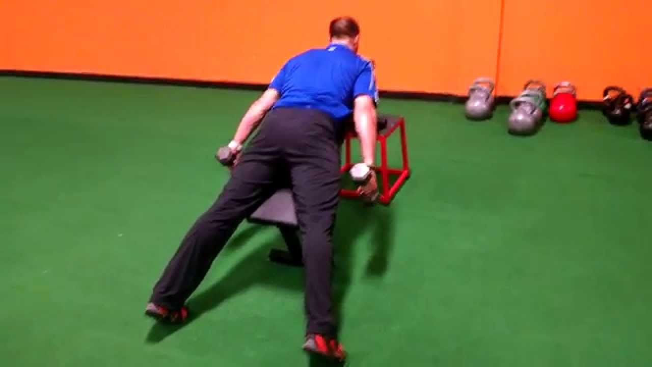 Functional Integrated Training: Swimmer Rows - YouTube