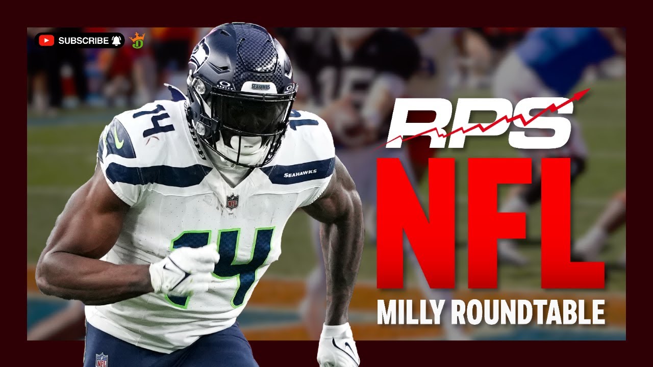 NFL DraftKings Tournament Picks & Strategy | WEEK 8 | 10/26 - NFL Milly ...