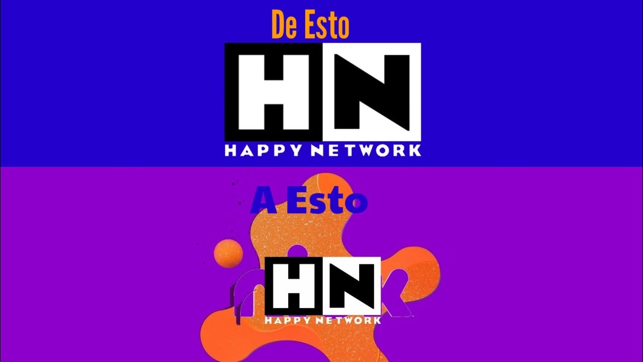 Cambio de logo de Happy Network LA (06/07/2023) - YouTube