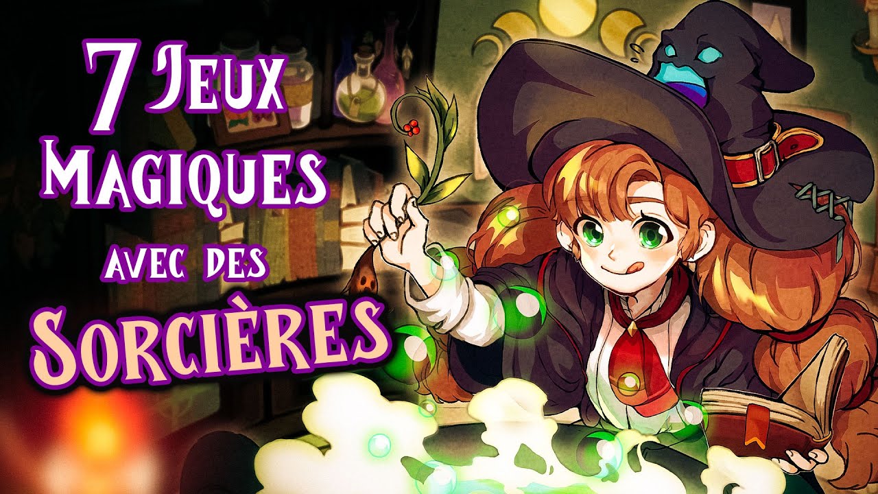 7 Jeux Magiques avec des Sorcières 🔮 - YouTube