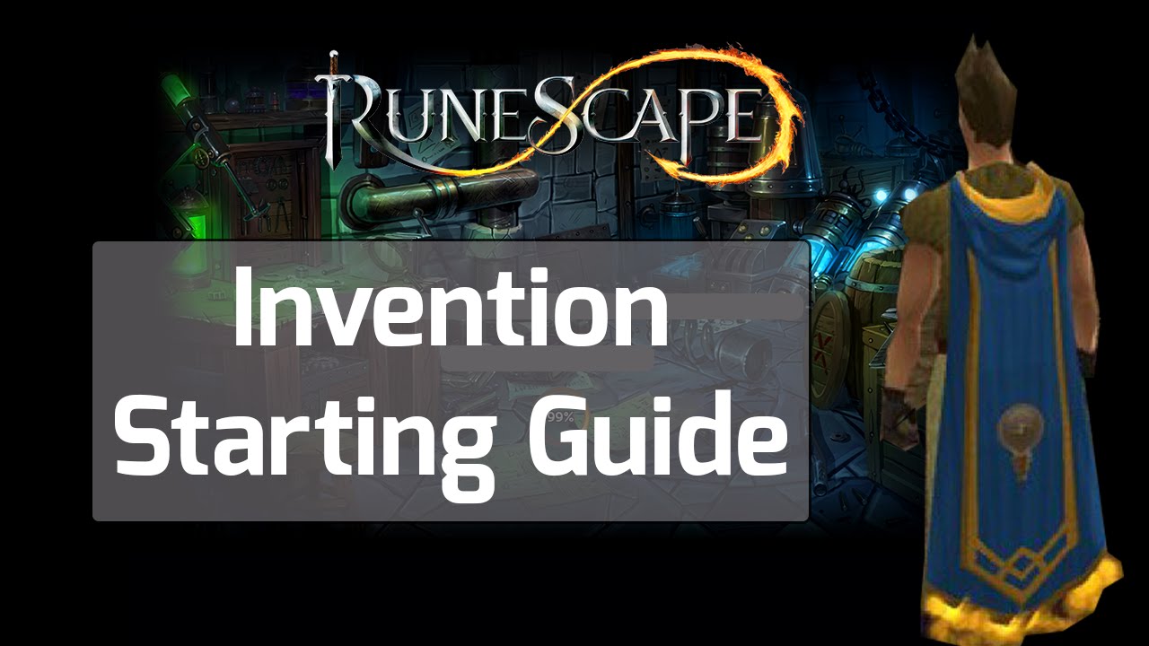 Runescape Invention Guide - A Short How-To - YouTube