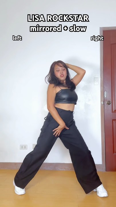 [tutorial] LISA ROCKSTAR Dance Tutorial Mirrored and Slow #Shorts #LISA #rockstarchallenge # ...