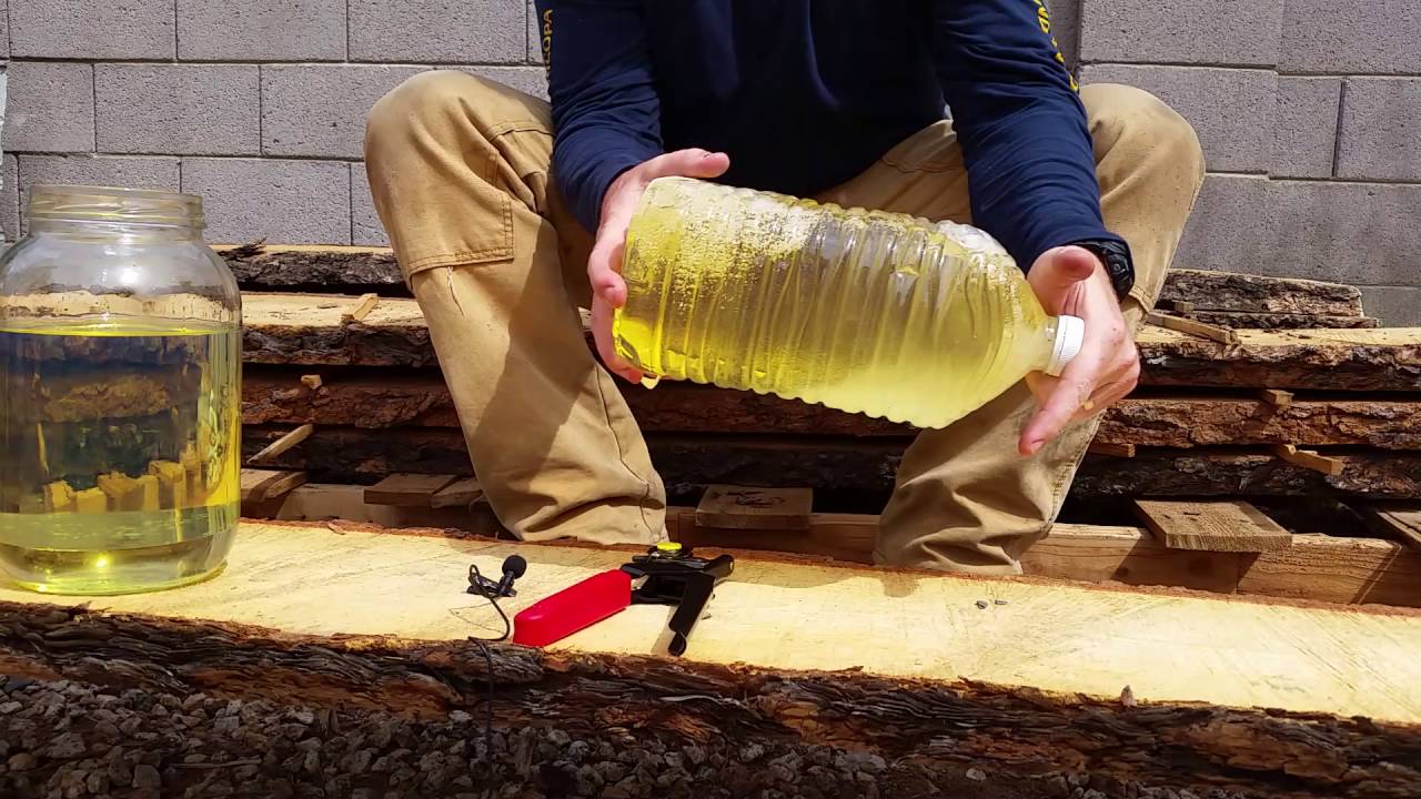 Removing ethanol from gas - YouTube