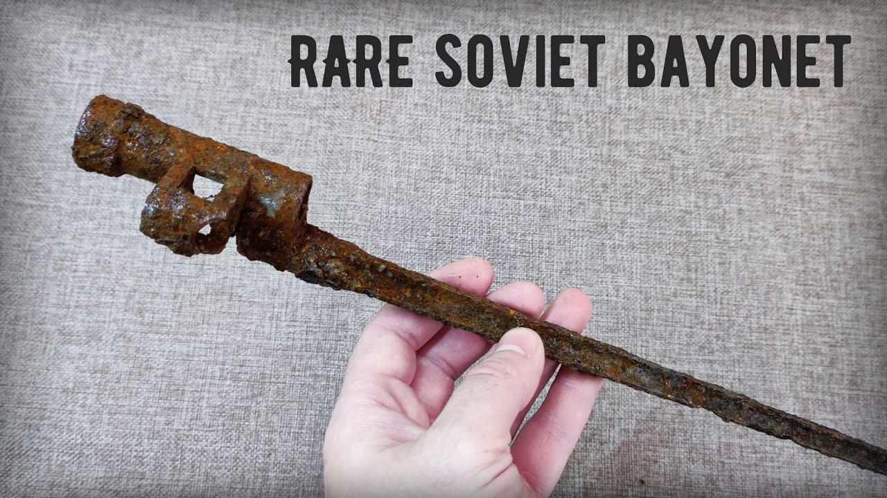 RESTORING an old bayonet from RUST to RELIC - YouTube