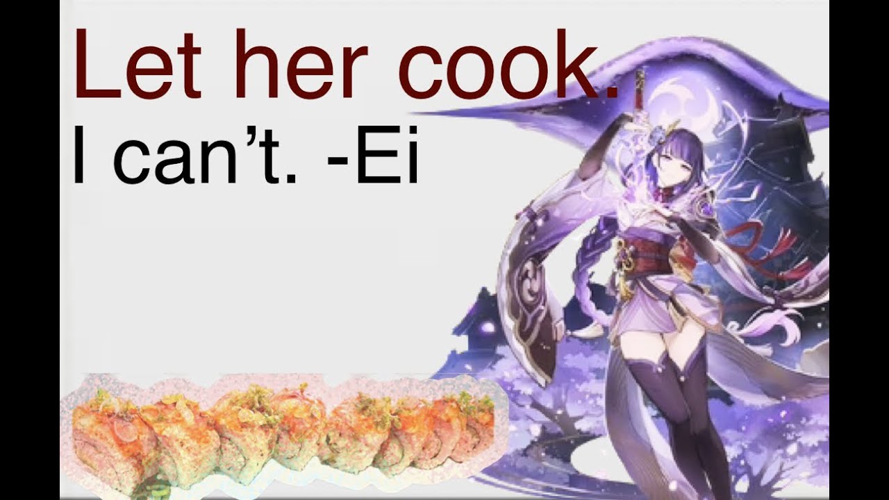 Let her cook. - YouTube
