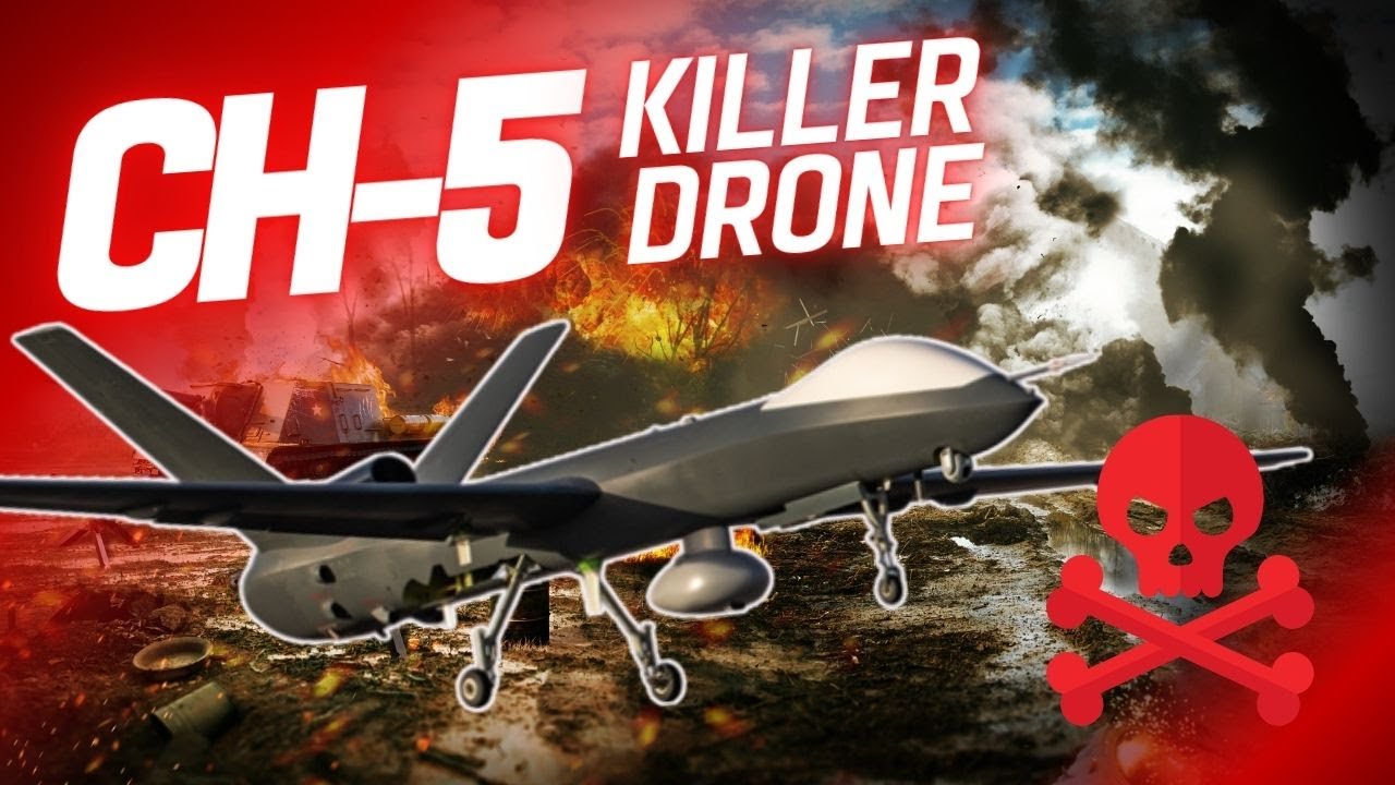 CH-5 Rainbow Drone a brutal KILLER drone | This is the Chinese combat ...