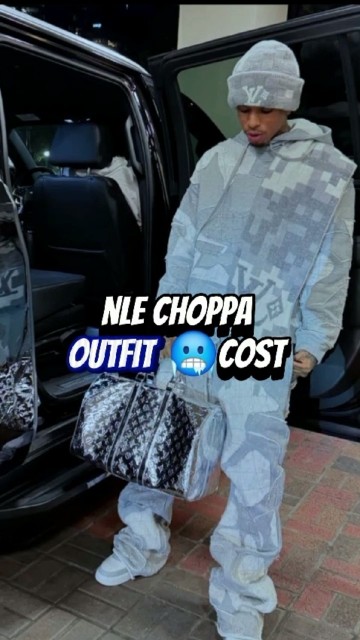 Nle choppa outfit 🥶 cost #newdrip #fashion #drip #nlechoppa #streetwear ...