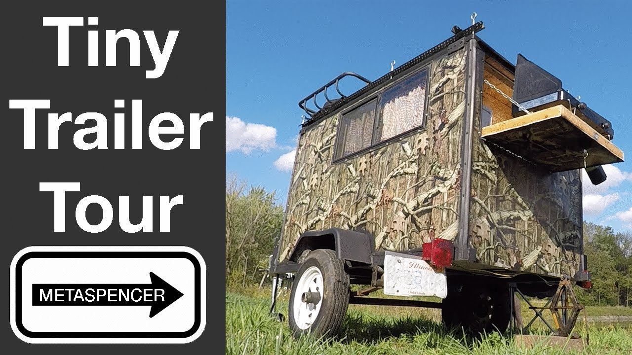 Tiny Trailer Tour - YouTube