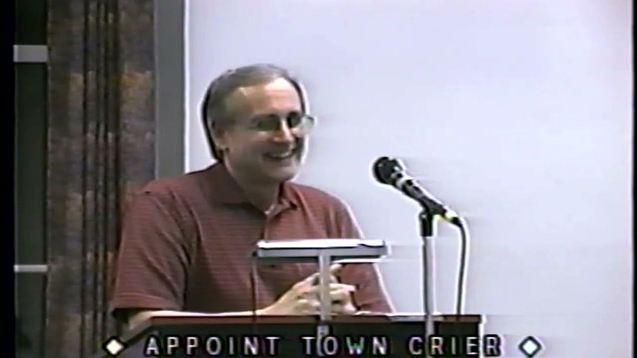 Town Crier Town Council Debate Cheshire Connecticut 06410 Ron Gagliardi - YouTube