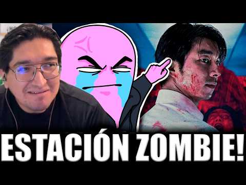 La pelicula de zombies mas TRISTE del mundo 😭😭| Estacion zombie Tren a Busan | TARTAJA REACCIONA
