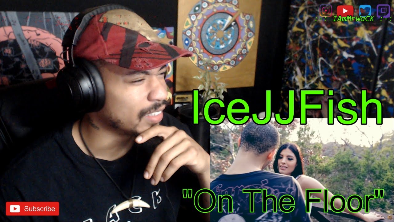 WHAT THE FISH OUT OF WATER?!?! || IceJJFish - On The Floor (REACTION ...