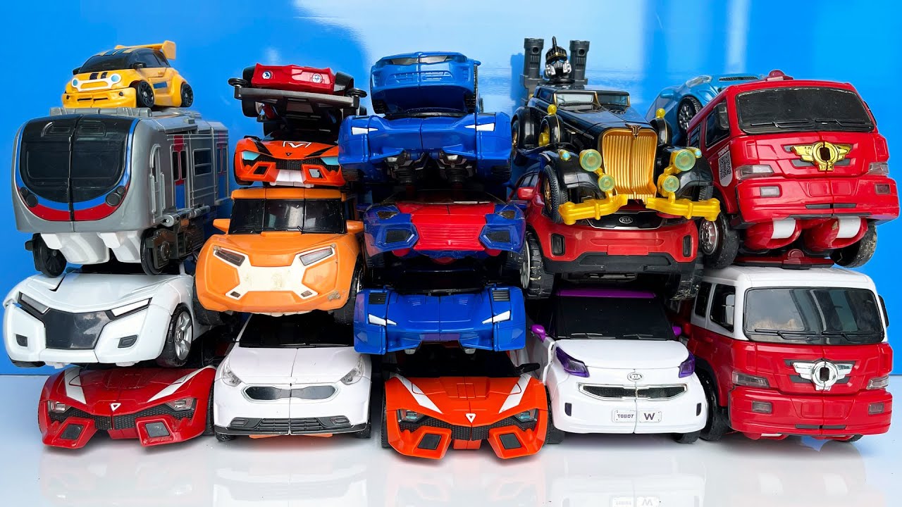 Transforming Robots | Transformer Color Car Transfiguration Robot - YouTube
